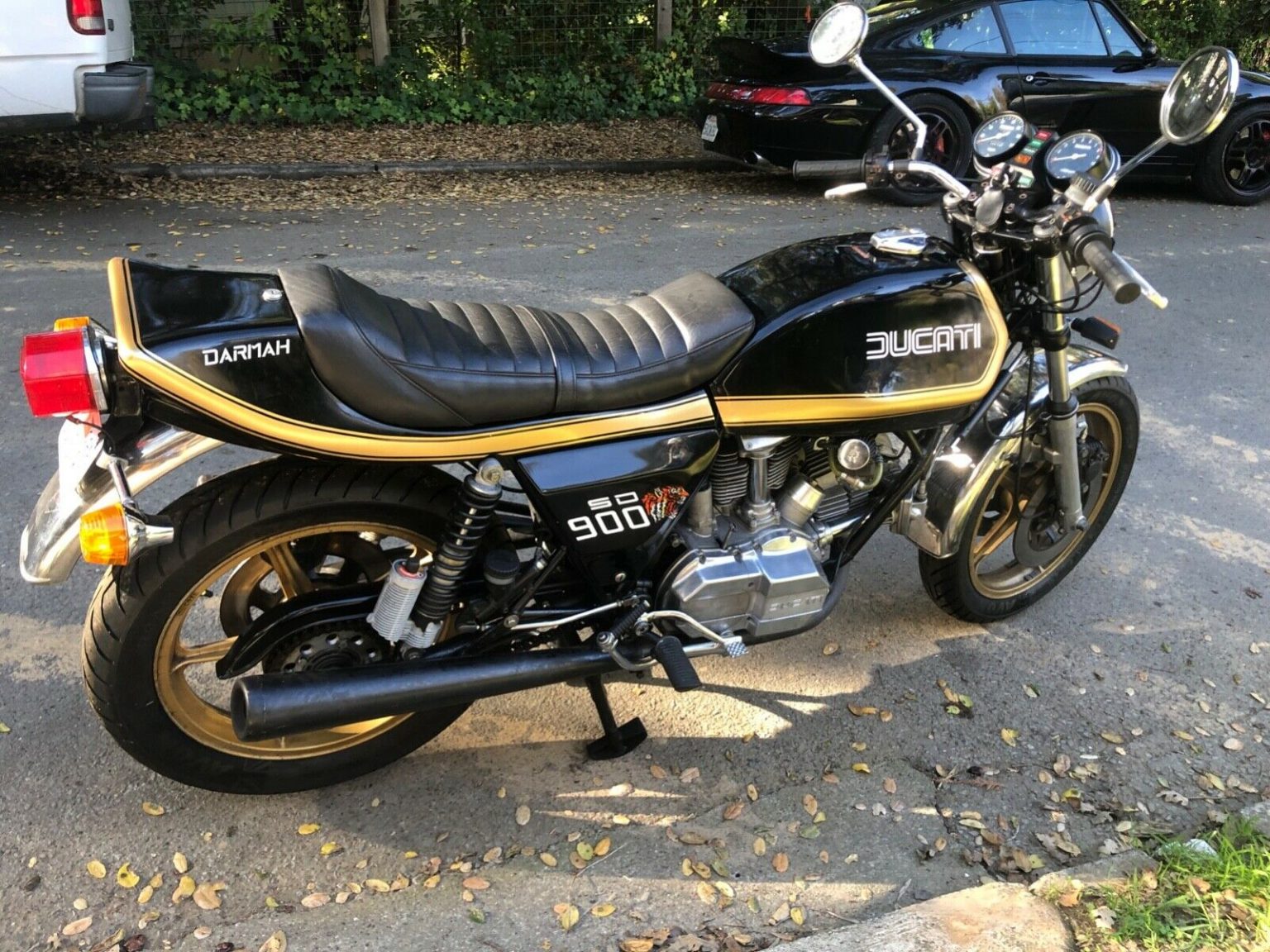 Black and Gold Tiger - 1979 Ducati 900SD Darmah - Rare SportBikesForSale