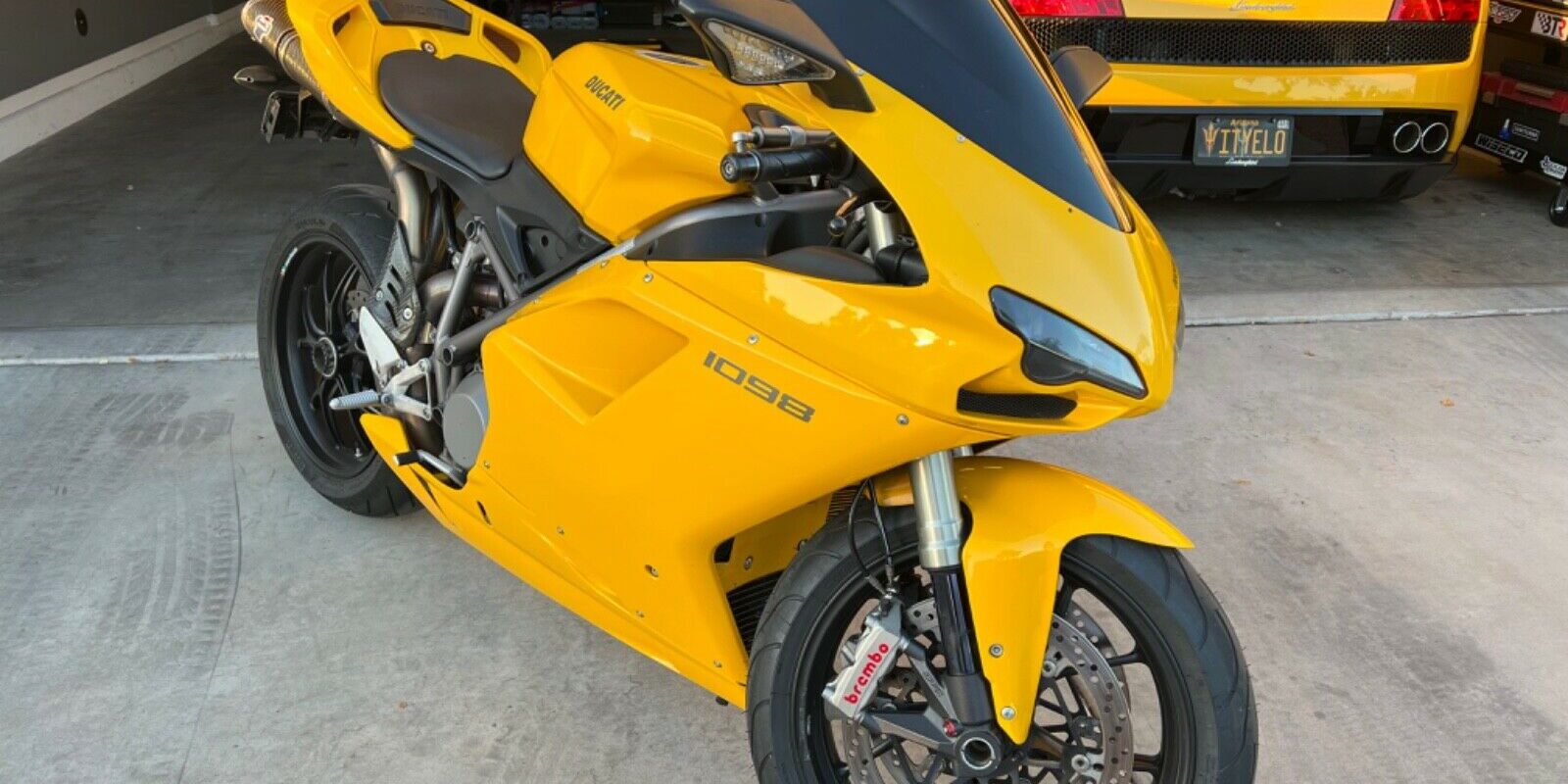 Giallo Auge - 2008 Ducati 1098 - Rare SportBikesForSale