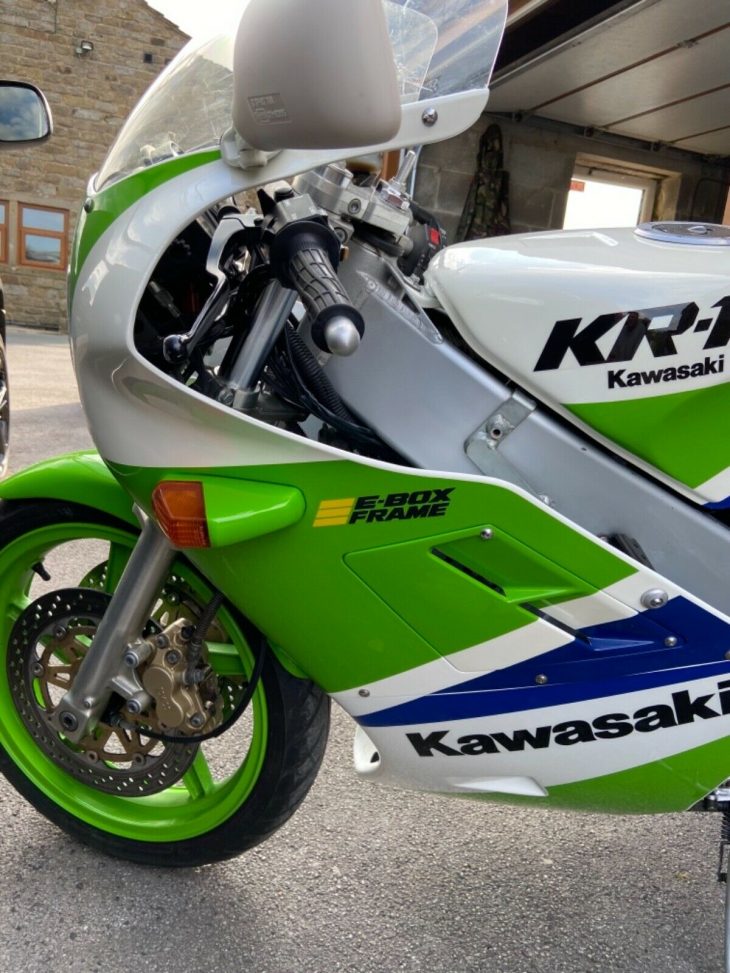 Anarchy in the UK: 1989 Kawasaki KR-1S 250 - Rare SportBikesForSale