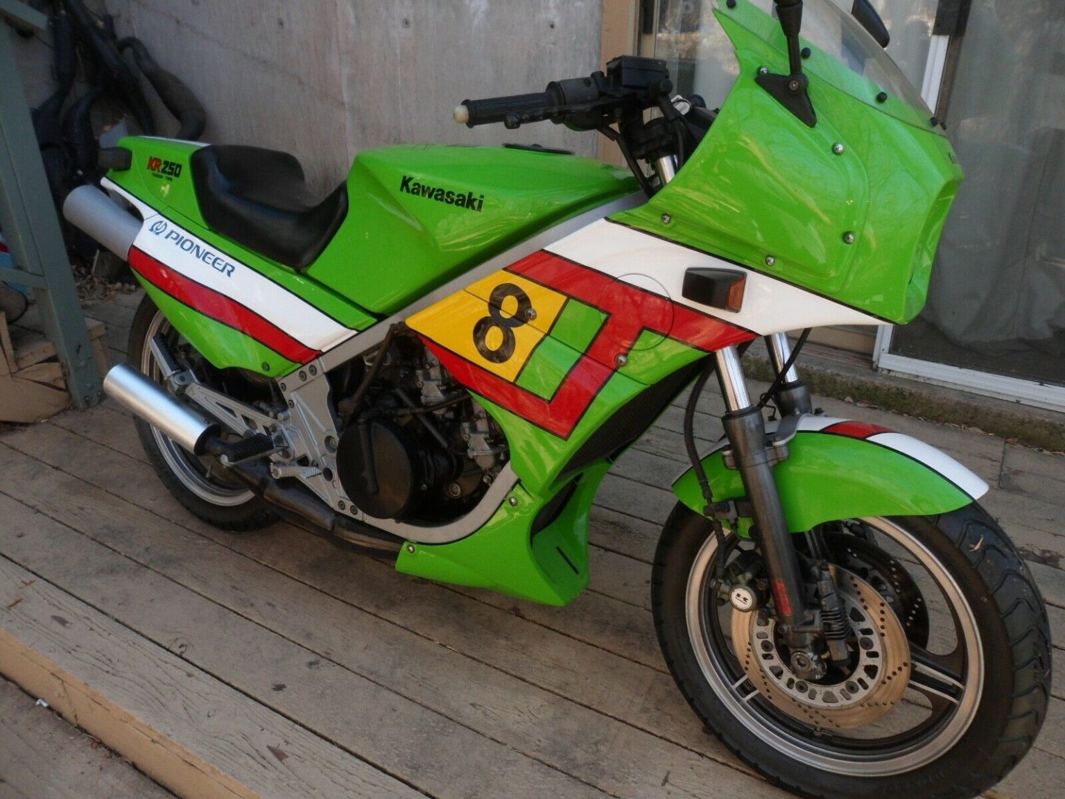Special and Rare: 1985 Kawasaki KR250 GP Replica - Rare SportBikesForSale