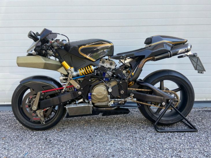 Engineering Overload: 2008 Vyrus 985 Carbon - Rare SportBikesForSale