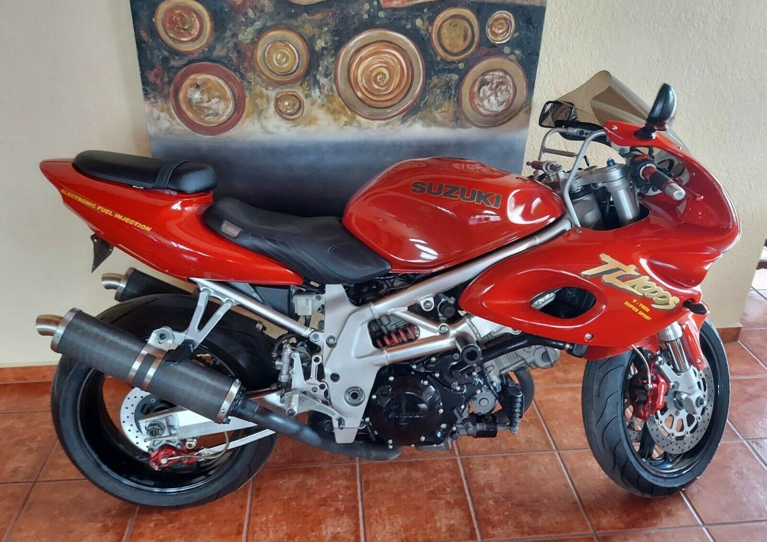Indoor Outdoor - 1997 Suzuki TL1000S - Rare SportBikesForSale