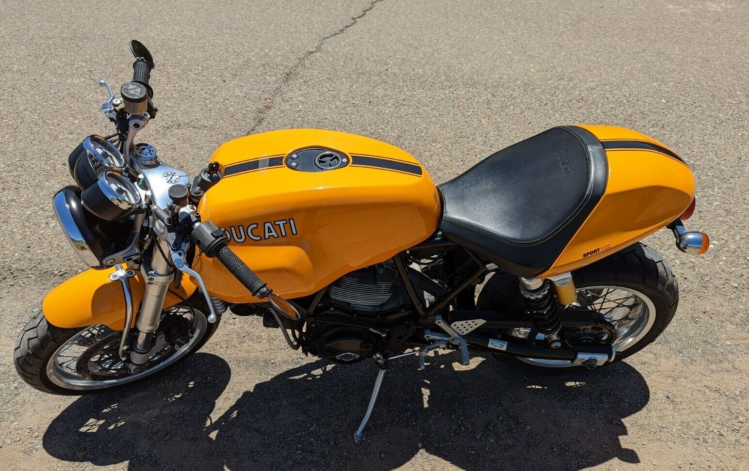Orange from Orange - 2006 Ducati Sport Classic 1000 Monoposto - Rare ...
