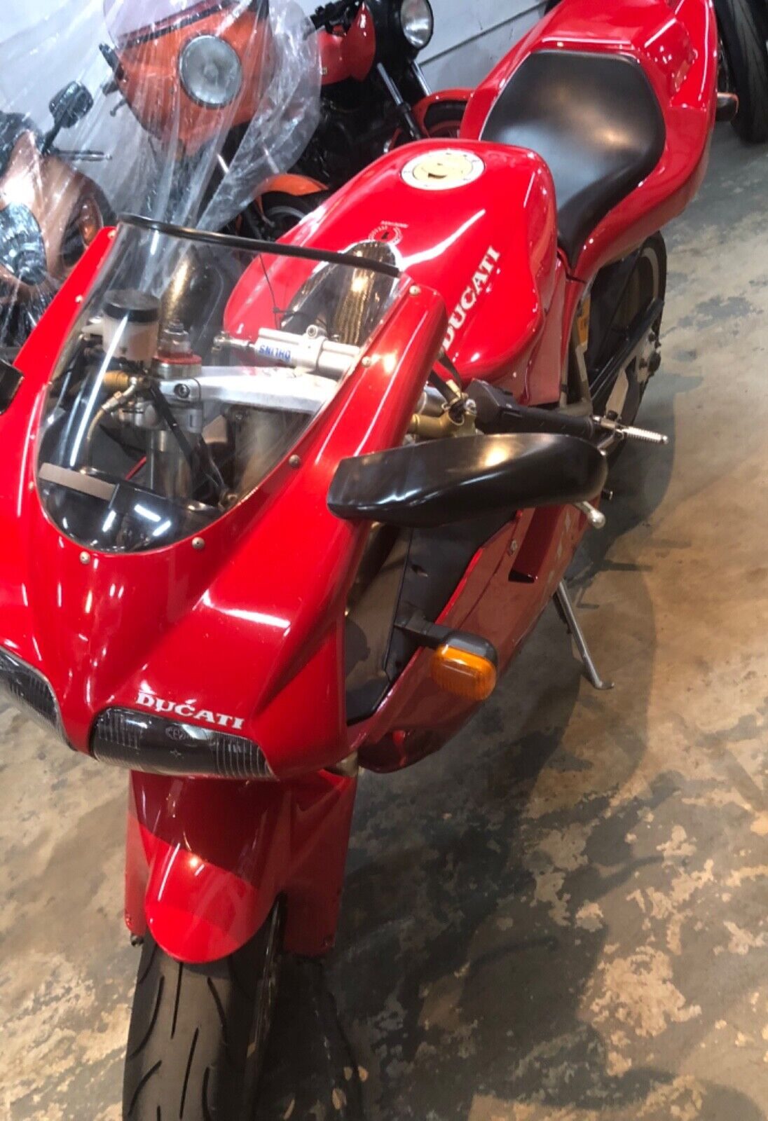 20221106 1995 ducati 916 left front above - Rare SportBikesForSale