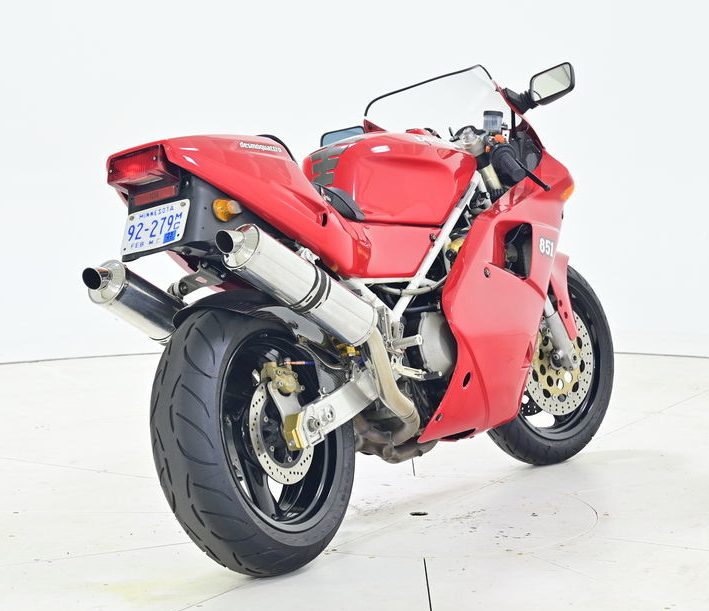 20221116 1992 ducati 851 strada right rear - Rare SportBikesForSale