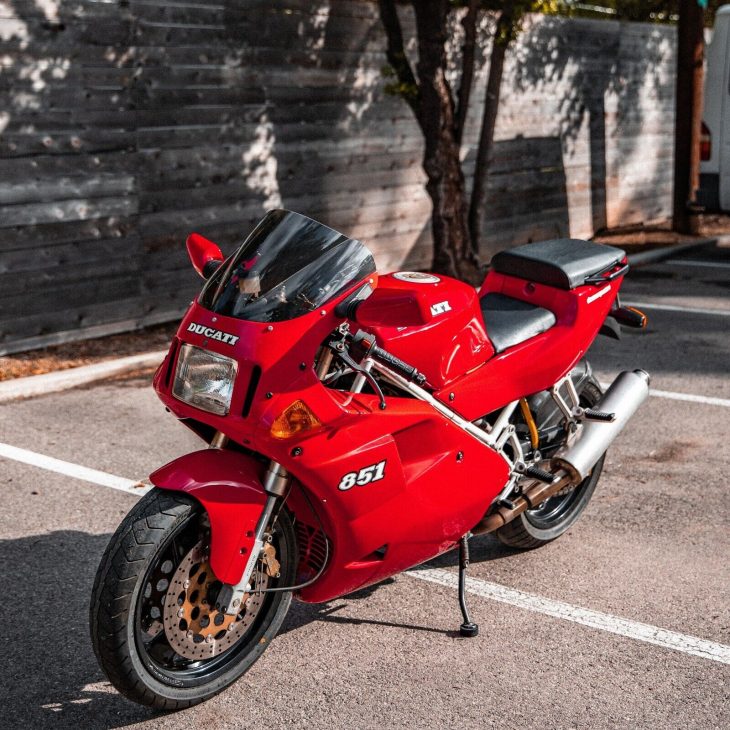 Lone Star Strada - 1992 Ducati 851 - Rare SportBikesForSale