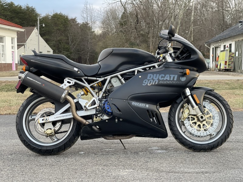 Fade to Black - 2002 Ducati 900SS - Rare SportBikesForSale