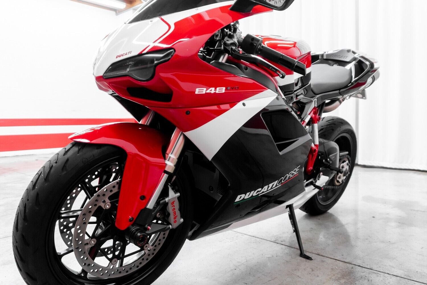 Eight to the Bar - 2012 Ducati 848 EVO Corse SE - Rare SportBikesForSale
