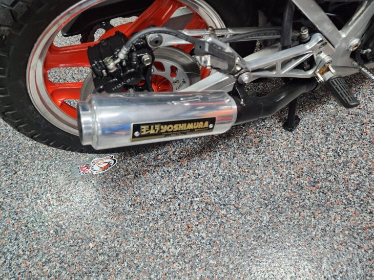 20230412 1984 honda vf750f right exhaust detail - Rare SportBikesForSale