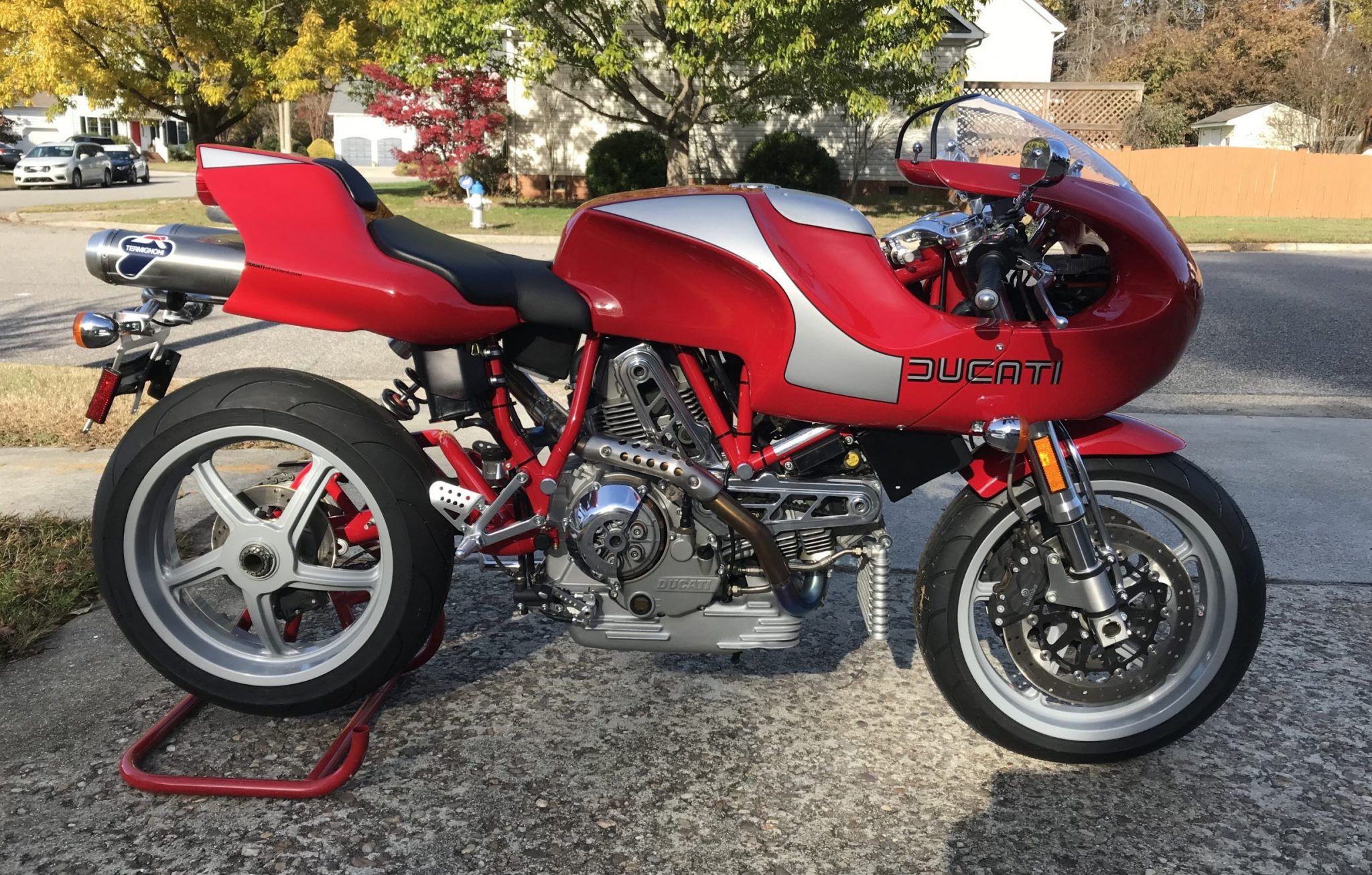 Full Circle - 2002 Ducati MH900e with 156 Miles - Rare SportBikesForSale