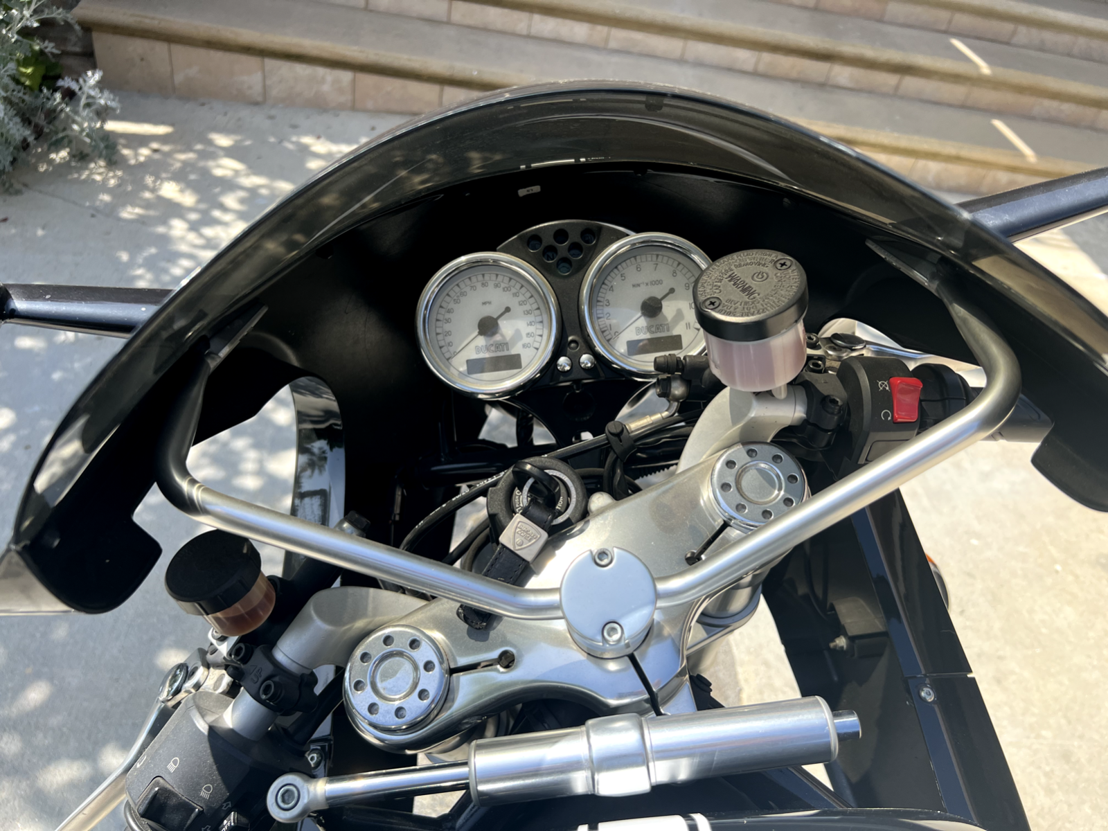 20230519 2009 ducati sport 1000s cockpit - Rare SportBikesForSale