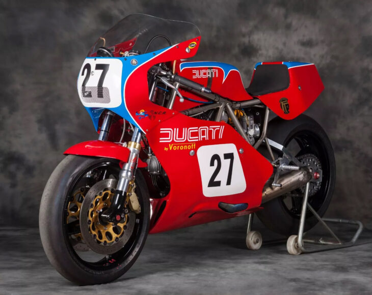 Racing Pedigree: 1985 Ducati TT1 Race Bike for Sale - Rare ...