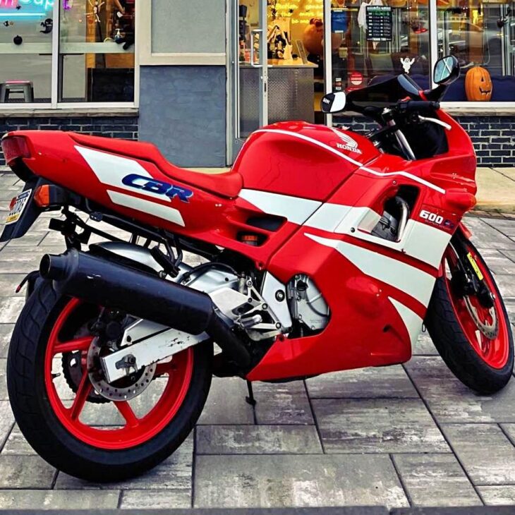 Ride Red: 1992 Honda CBR600F2 - Rare SportBikesForSale