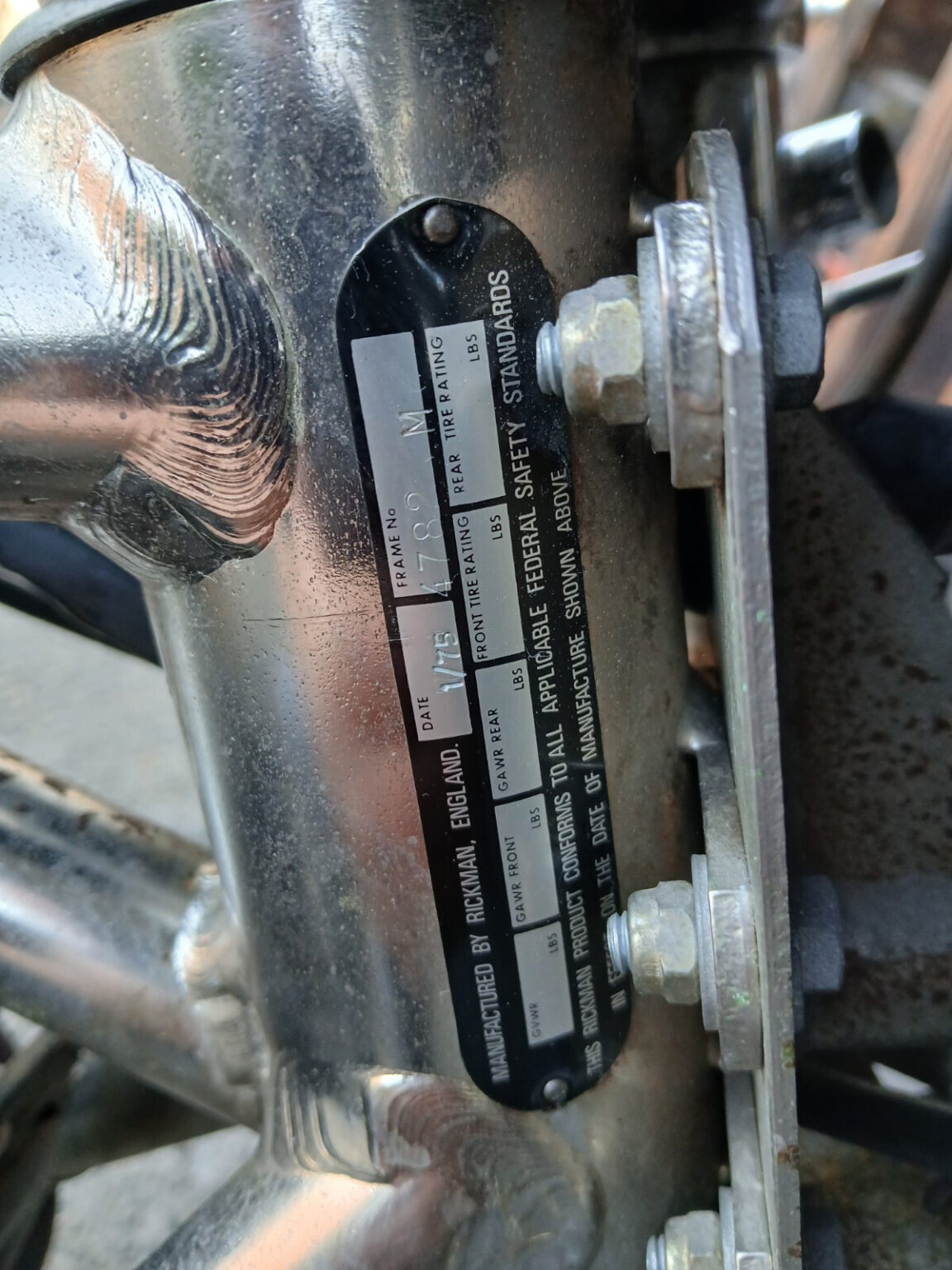 Never Titled: 1975 Rickman CR900 for Sale With Just 24 Miles! - Rare ...