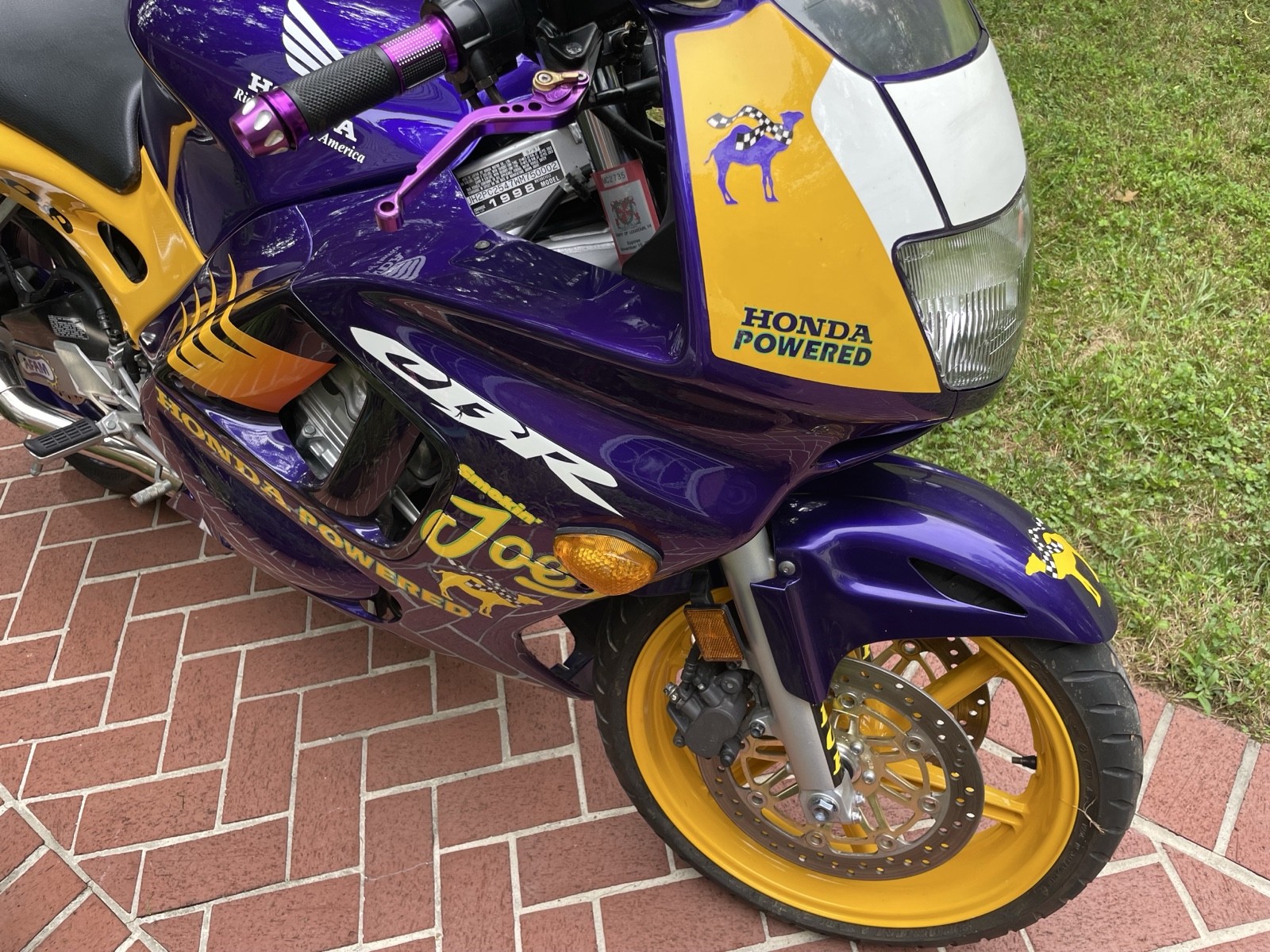 Smoke 'Em if Ya Got 'Em: 1998 Honda CBR600 F3 Smokin' Joe's Replica for ...