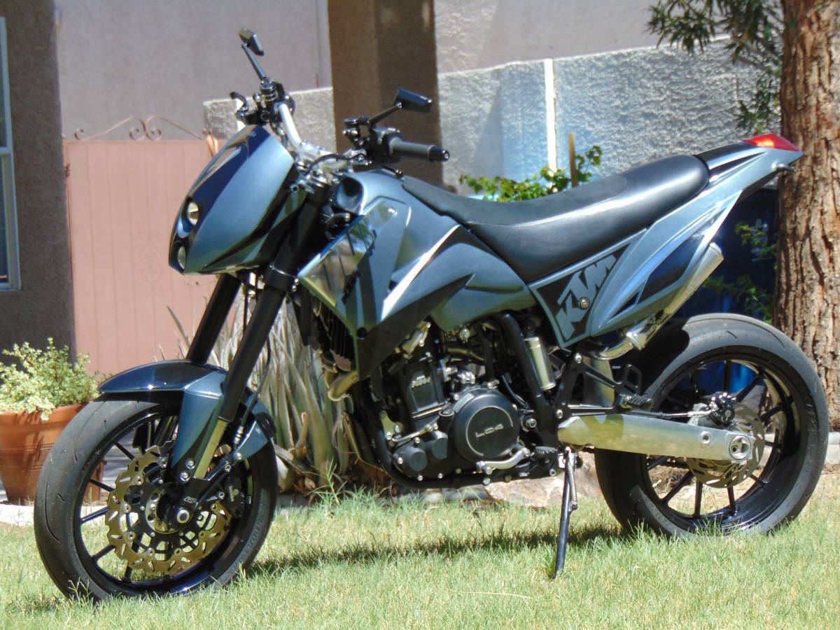 Custom Supermoto: 2002 KTM Duke II 640 for Sale - Rare SportBikesForSale