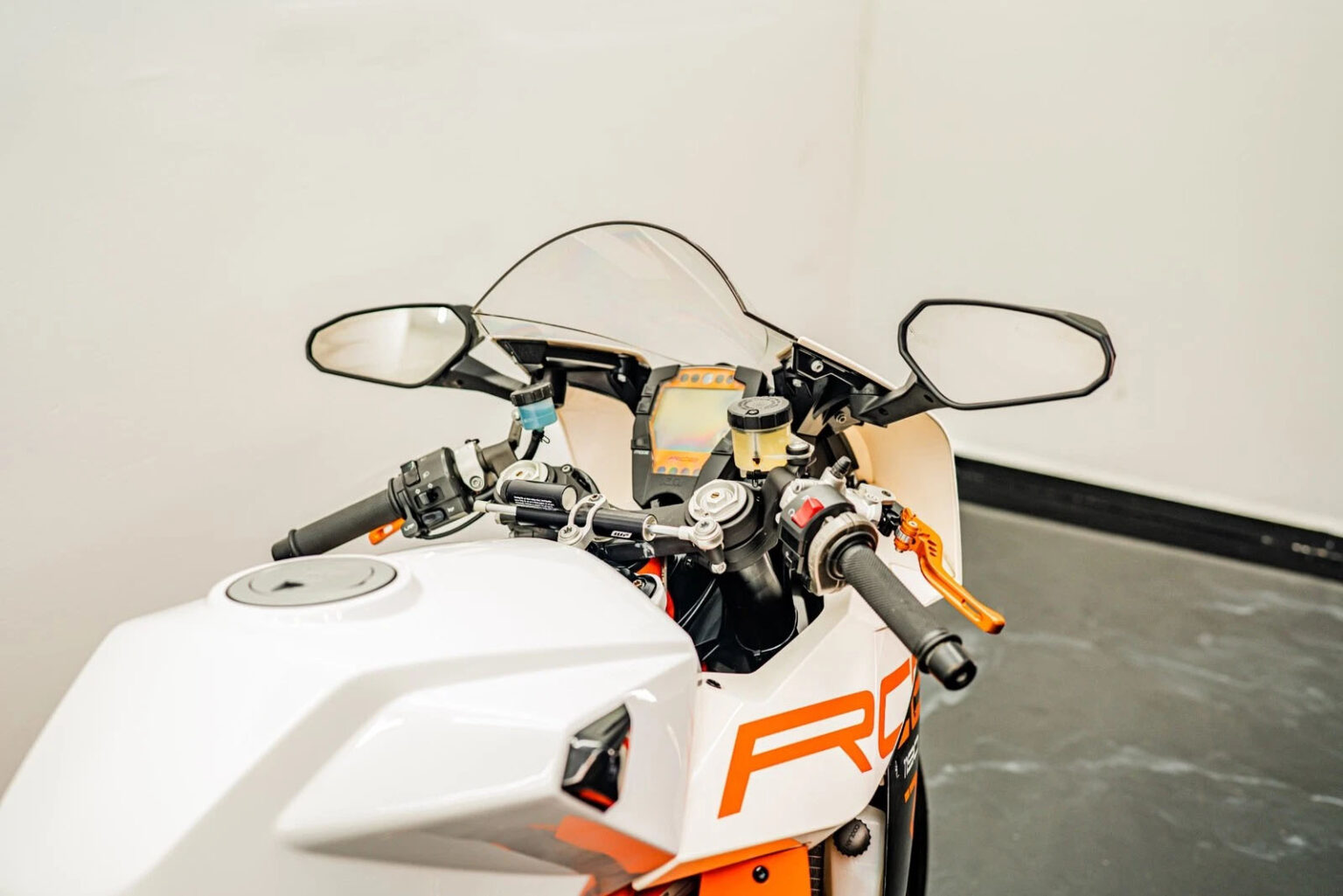 Elemental in Orange: 2015 KTM RC8R 1190 with 5775 Miles for Sale - Rare ...